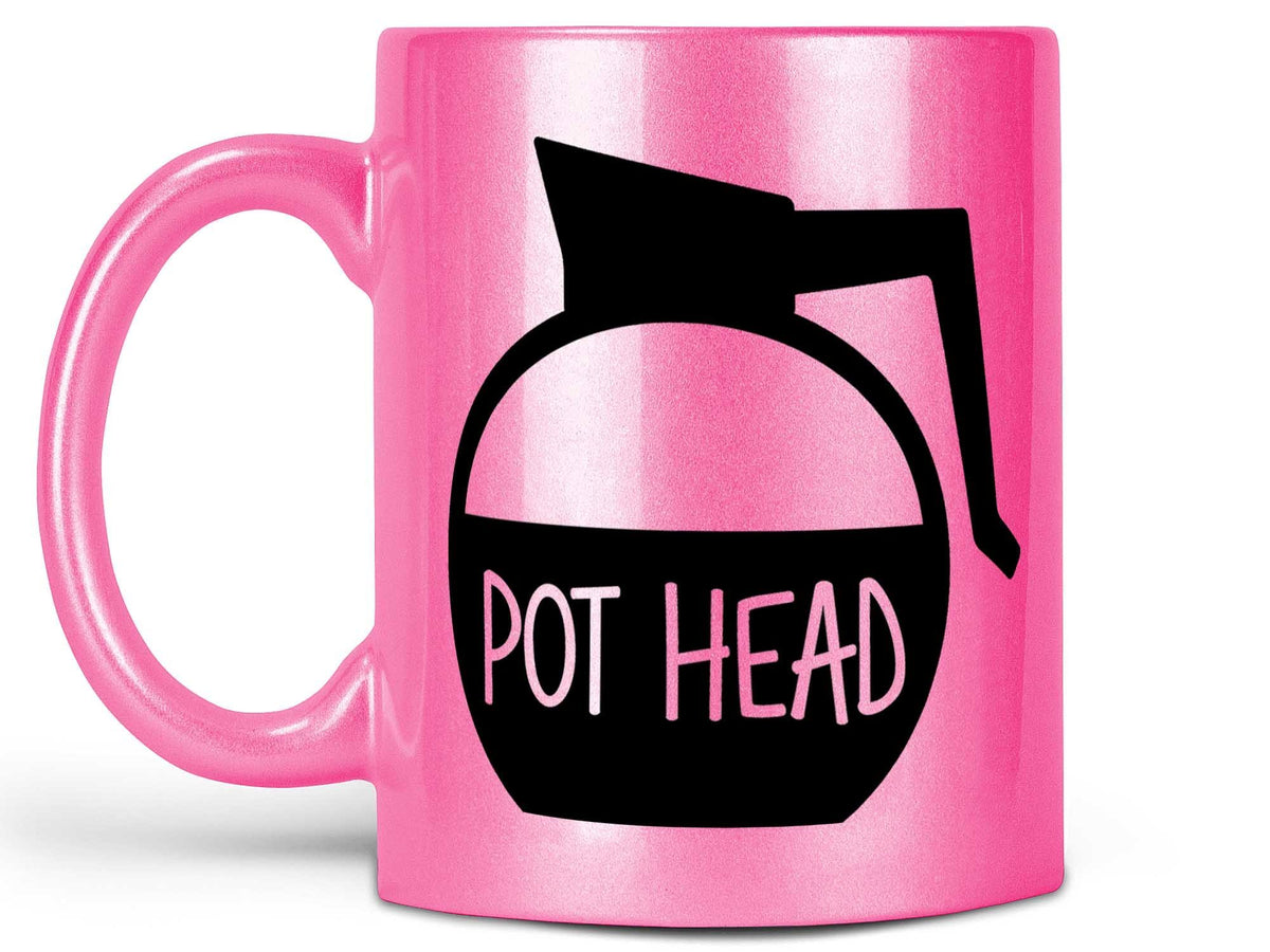 Funny Coffee Mugs - Pot Head Coffee Mug or Coffee Cup, Travel Mug ...