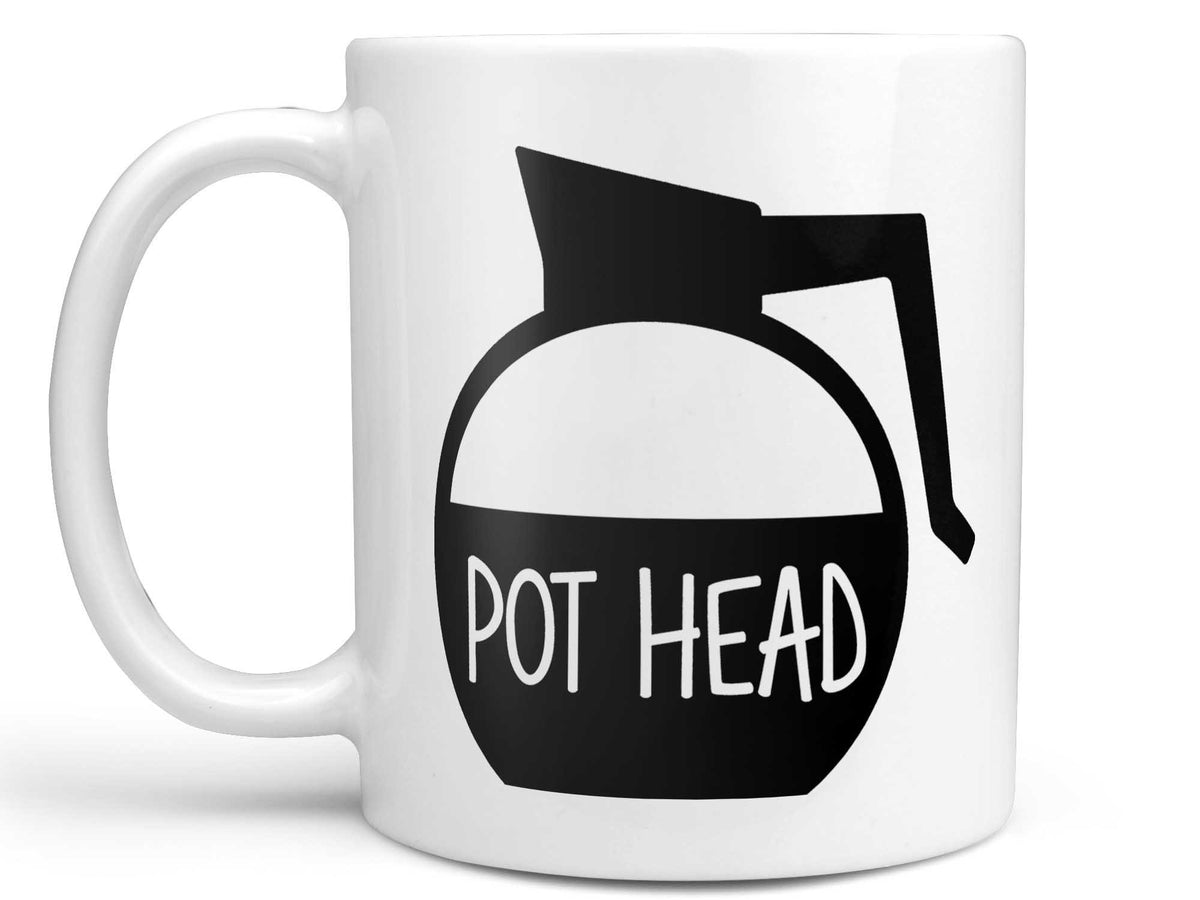 Funny Coffee Mugs - Pot Head Coffee Mug or Coffee Cup, Travel Mug ...